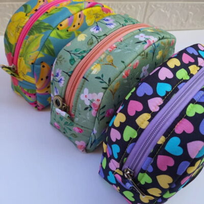 Molde de nécessaire para baixar em PDF grátis - Artesanato Passo a Passo!