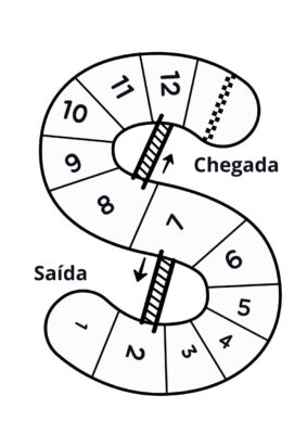 Jogo de tabuleiro para imprimir em PDF Grátis - Artesanato Passo a Passo!
