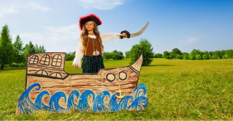 Molde de barco de papelão para imprimir - Artesanato Passo a Passo!