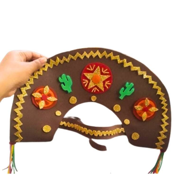 Molde de chapéu cangaceiro para baixar em PDF - Artesanato Passo a Passo!