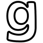 Molde da Letra G para imprimir em PDF - Artesanato Passo a Passo!