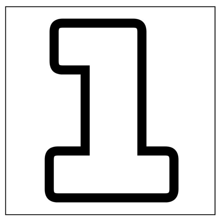 Moldes de Números para imprimir e recortar em PDF - Artesanato Passo a ...