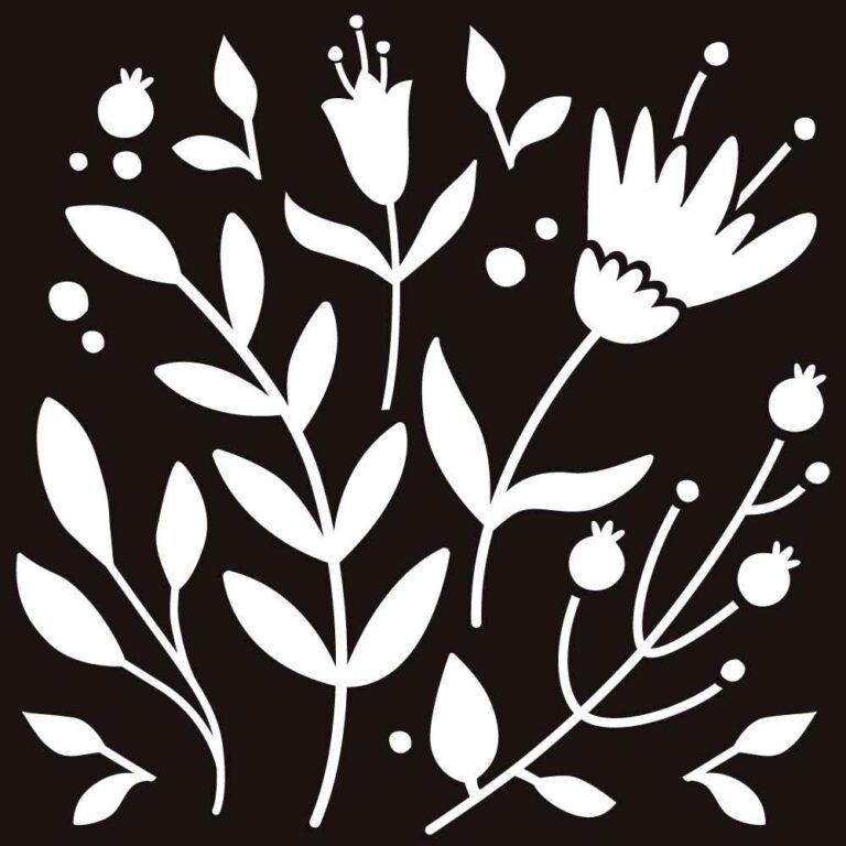 Moldes de Stencil para imprimir em PDF Grátis - Artesanato Passo a Passo!
