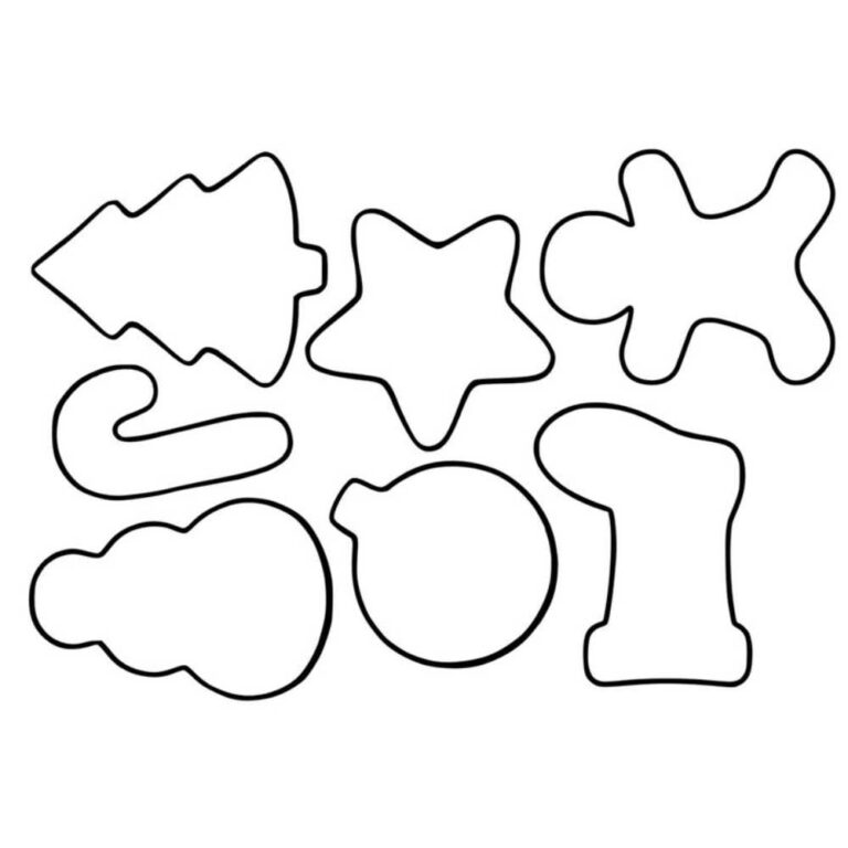 Moldes de Natal para imprimir grátis - Artesanato Passo a Passo!