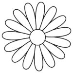 Molde de Margarida para imprimir em PDF - Artesanato Passo a Passo!