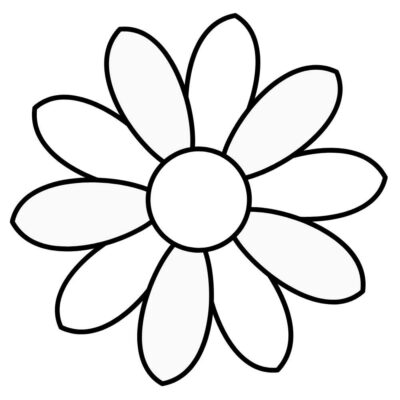 Molde de Margarida para imprimir em PDF - Artesanato Passo a Passo!