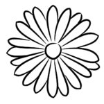 Molde de Margarida para imprimir em PDF - Artesanato Passo a Passo!