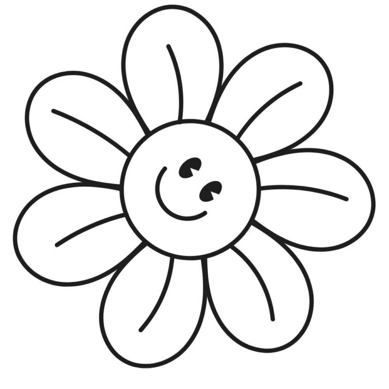 Molde de Margarida para imprimir em PDF - Artesanato Passo a Passo!