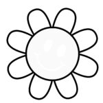 Molde de Margarida para imprimir em PDF - Artesanato Passo a Passo!