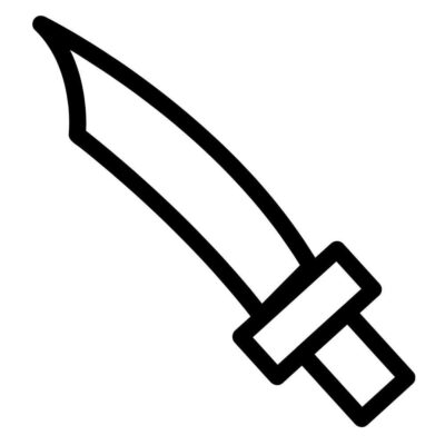 Molde de espada para imprimir em PDF - Artesanato Passo a Passo!