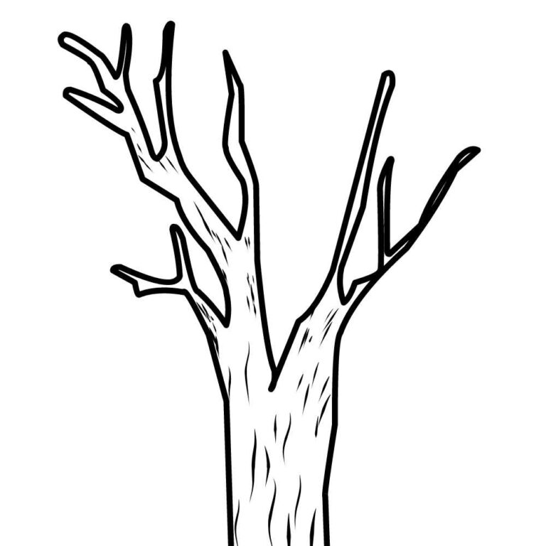 Tronco de árvore para imprimir em PDF - Artesanato Passo a Passo!