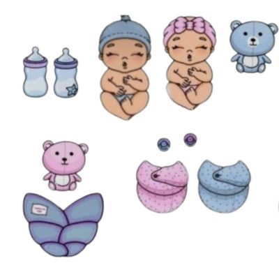 Bebê de Papel para Imprimir: ideias criativas e divertidas - Artesanato ...