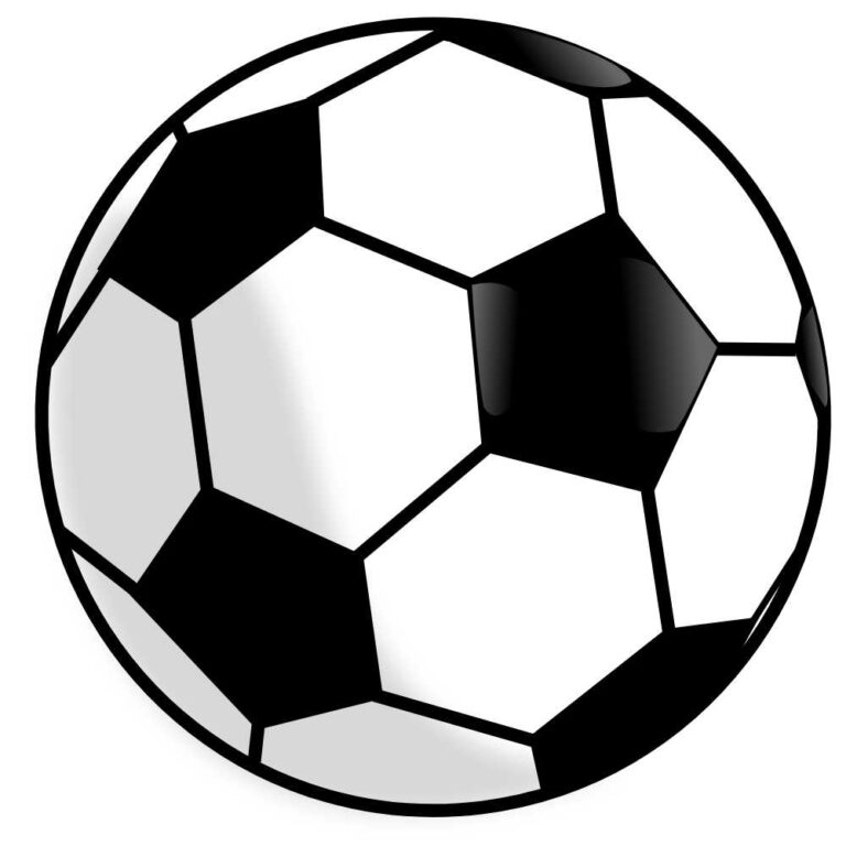 Molde de bola de futebol para imprimir e montar - Artesanato Passo a Passo!