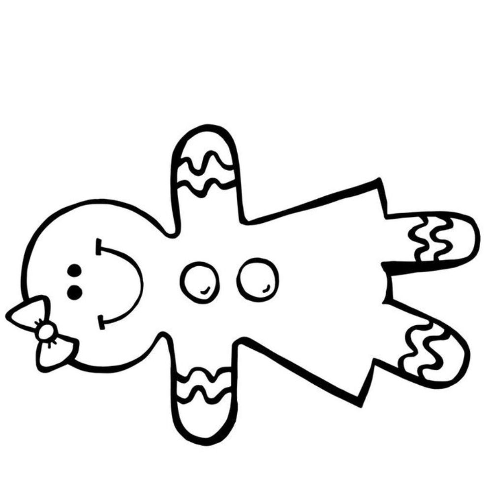 Molde de biscoito de Natal para imprimir - Artesanato Passo a Passo!