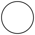 Molde de círculo para imprimir e recortar - Artesanato Passo a Passo!