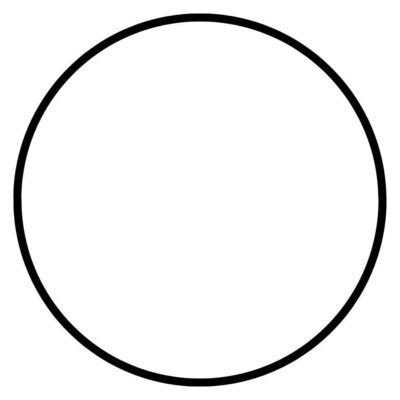 Molde de círculo para imprimir e recortar - Artesanato Passo a Passo!