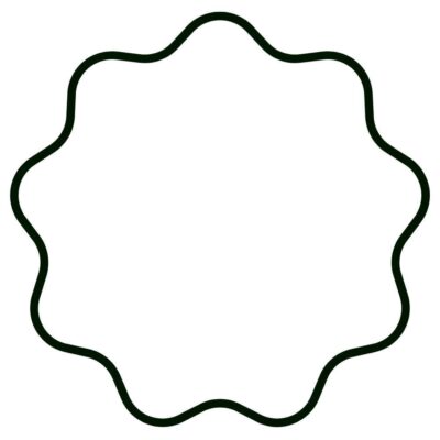 Molde de círculo para imprimir e recortar - Artesanato Passo a Passo!