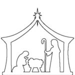 Presépio para imprimir e montar em PDF - Artesanato Passo a Passo!