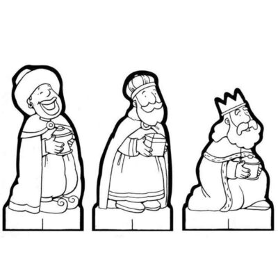 Presépio para imprimir e montar em PDF - Artesanato Passo a Passo!