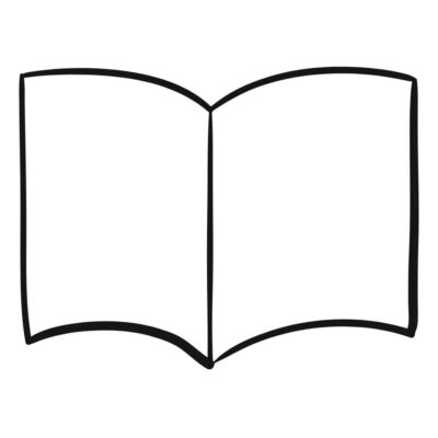 Molde de livro aberto para imprimir - Artesanato Passo a Passo!