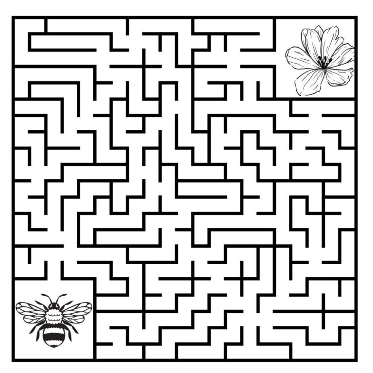 Labirinto para Imprimir em PDF Grátis - Artesanato Passo a Passo!