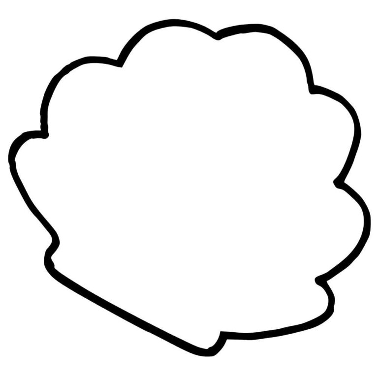 Molde de concha para imprimir - Artesanato Passo a Passo!